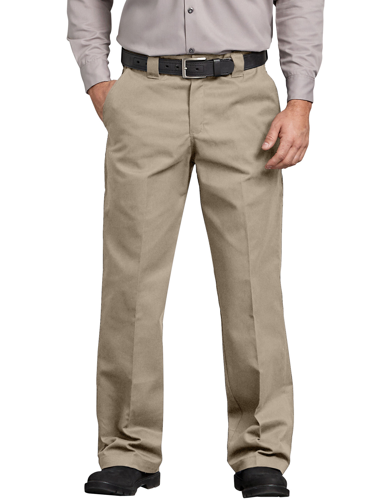 Mens Stretch Waist Work Pants Desert Khaki Dickies Canada